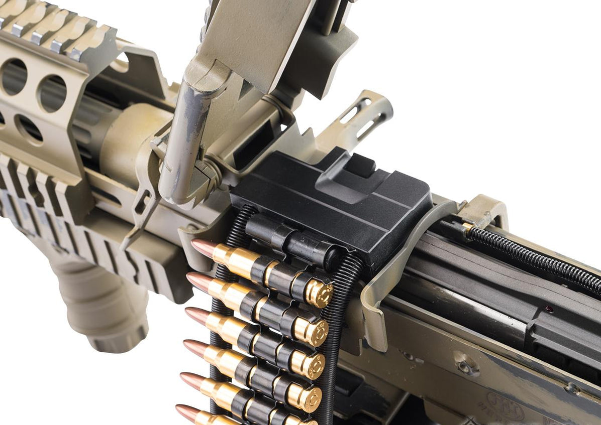 A&K x SP Systems Custom FN Licensed MK46 Mod.1 Airsoft AEG Light Machi ...