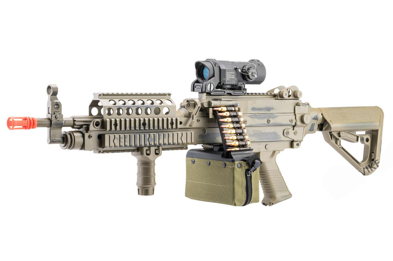 A&K x SP Systems Custom FN Licensed MK46 Mod.1 Airsoft AEG Light Machi — Airsoft Promo