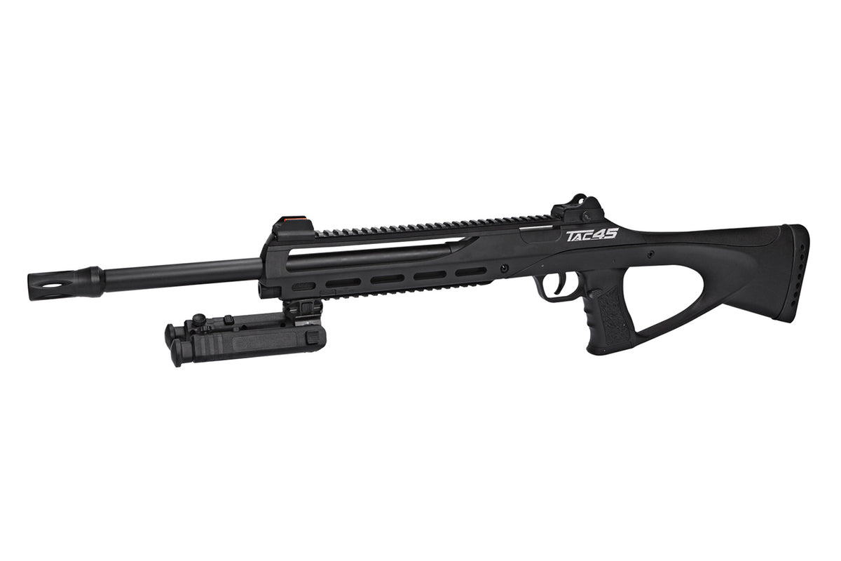 ASG TAC 4.5mm CO2 Airgun Sniper Rifle w/ Bipod (BLACK) — Airsoft Promo