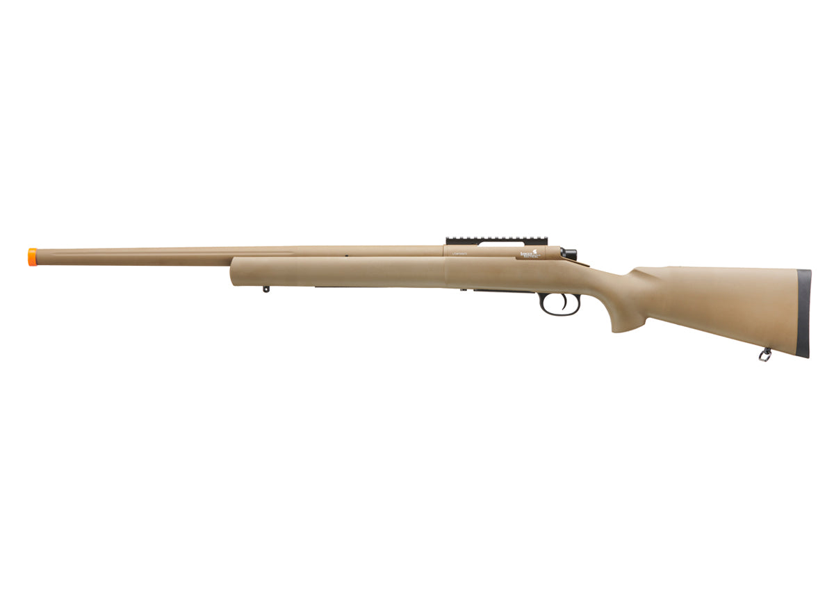 Lancer Tactical M24 Bolt Action Spring Powered Sniper Rifle (Color: Ta ...