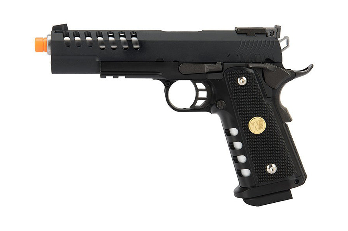 WE Tech 1911 5.1 Hi-Capa Hyper Speed "Skeletor" Gas Blowback Airsoft P ...
